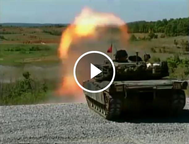 Tank Firing Mayhem (Abrams, Challenger 2) Video