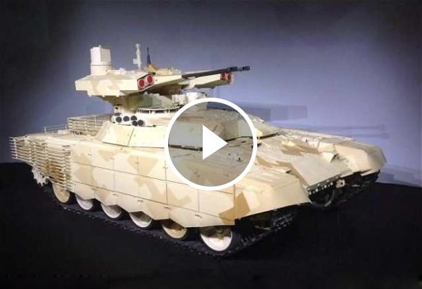 Amazing BMPT-72 'Terminator 2' Tank Presentation Video