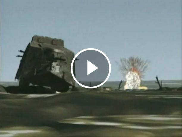 First Ever Tank Vs. Tank Battle Video